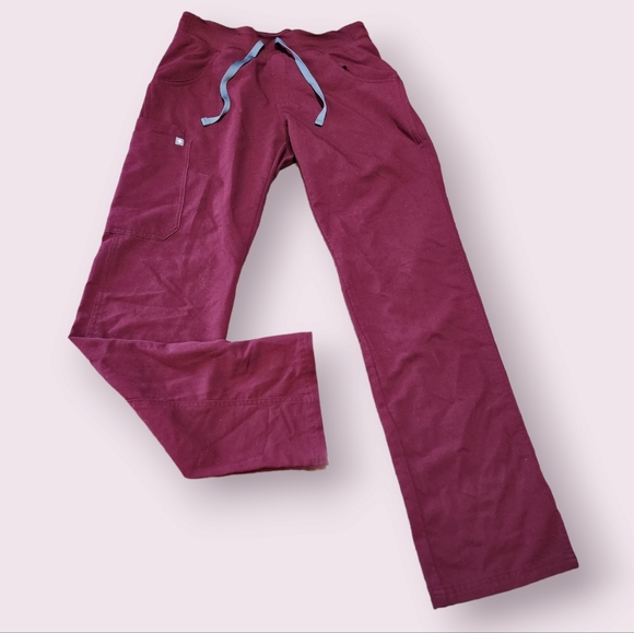 Figs | Pants & Jumpsuits | Figs Technical Collection Burgundy Kade ...